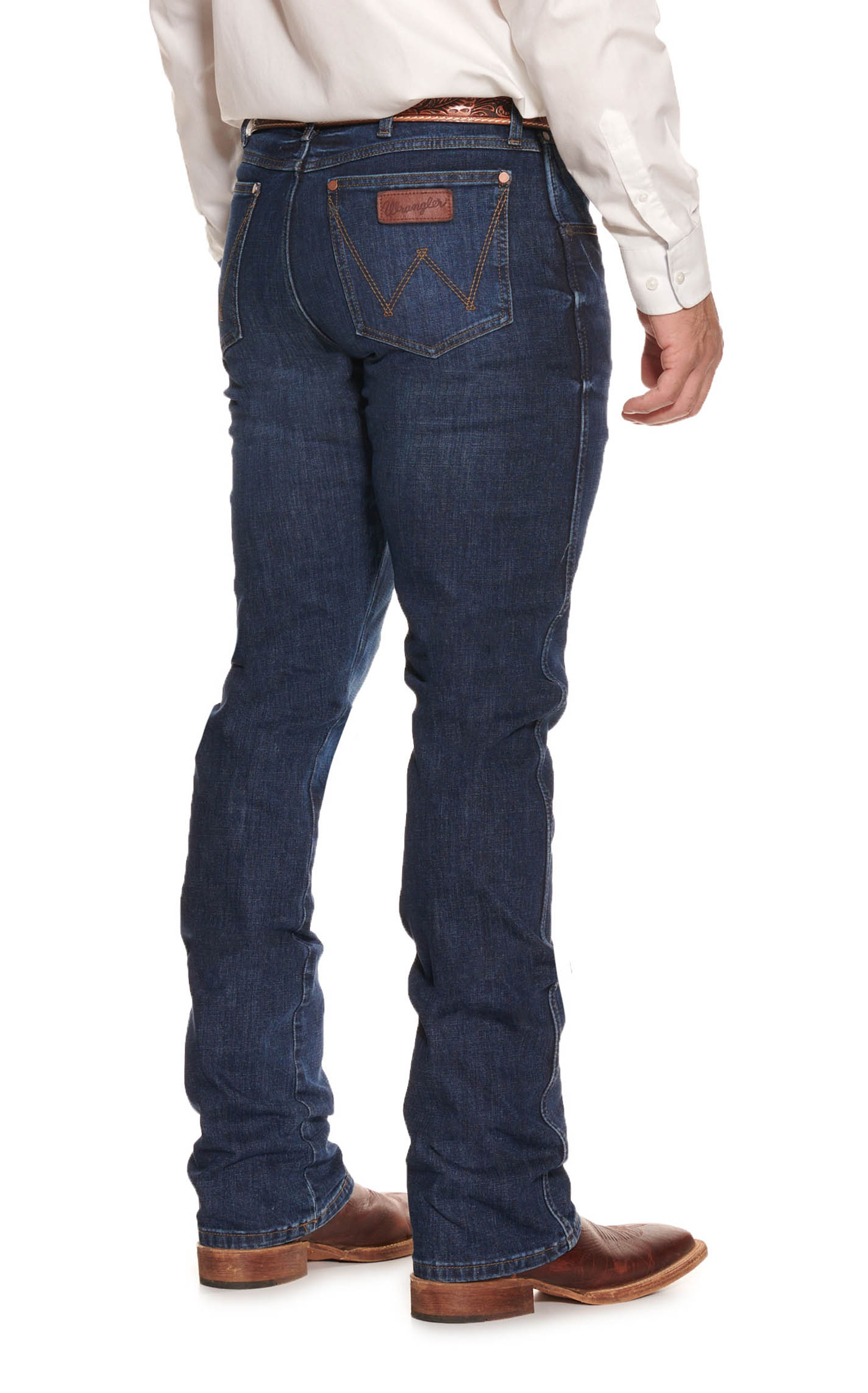 Wrangler Retro Men's Merriam Dark Wash Slim Fit Bootcut Jeans - Big & Tall