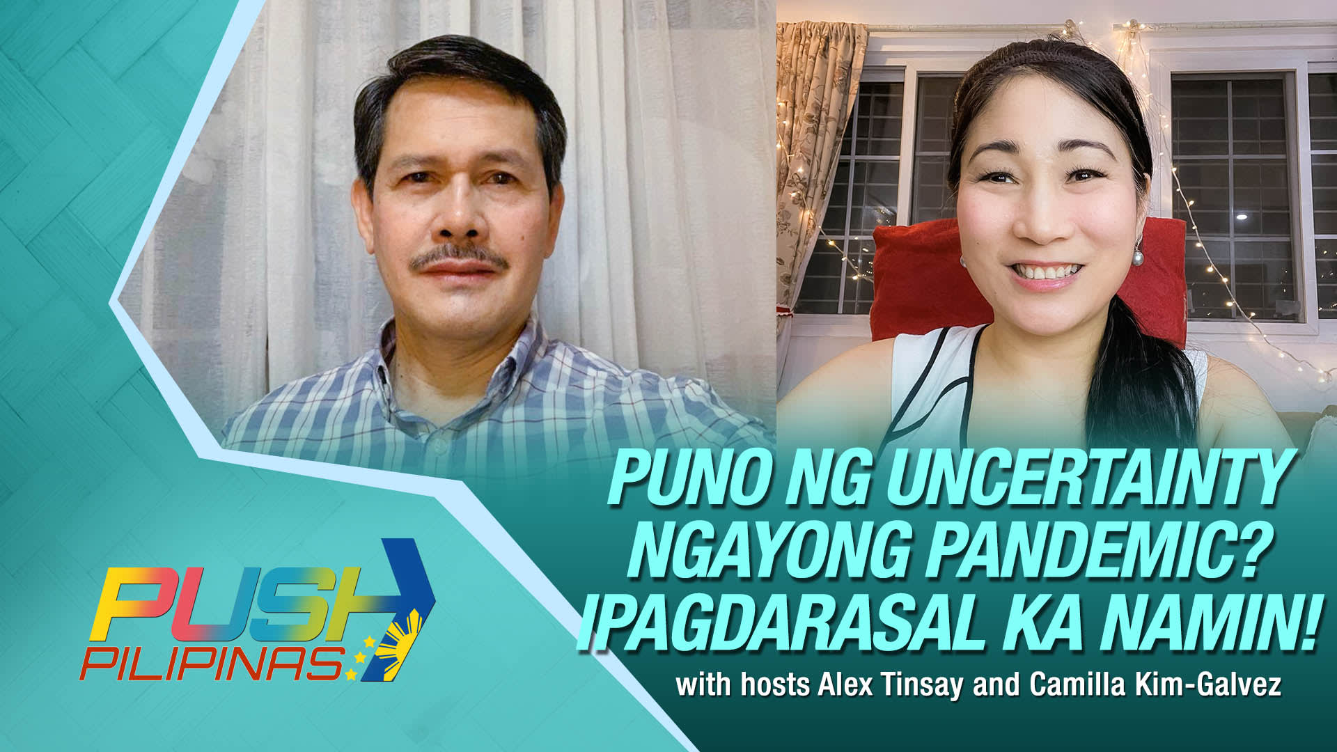 CBN Asia LIVE | Puno ng Uncertainty Ngayong Pandemic? Ipagdarasal Ka Namin! | PUSH Pilipinas ...