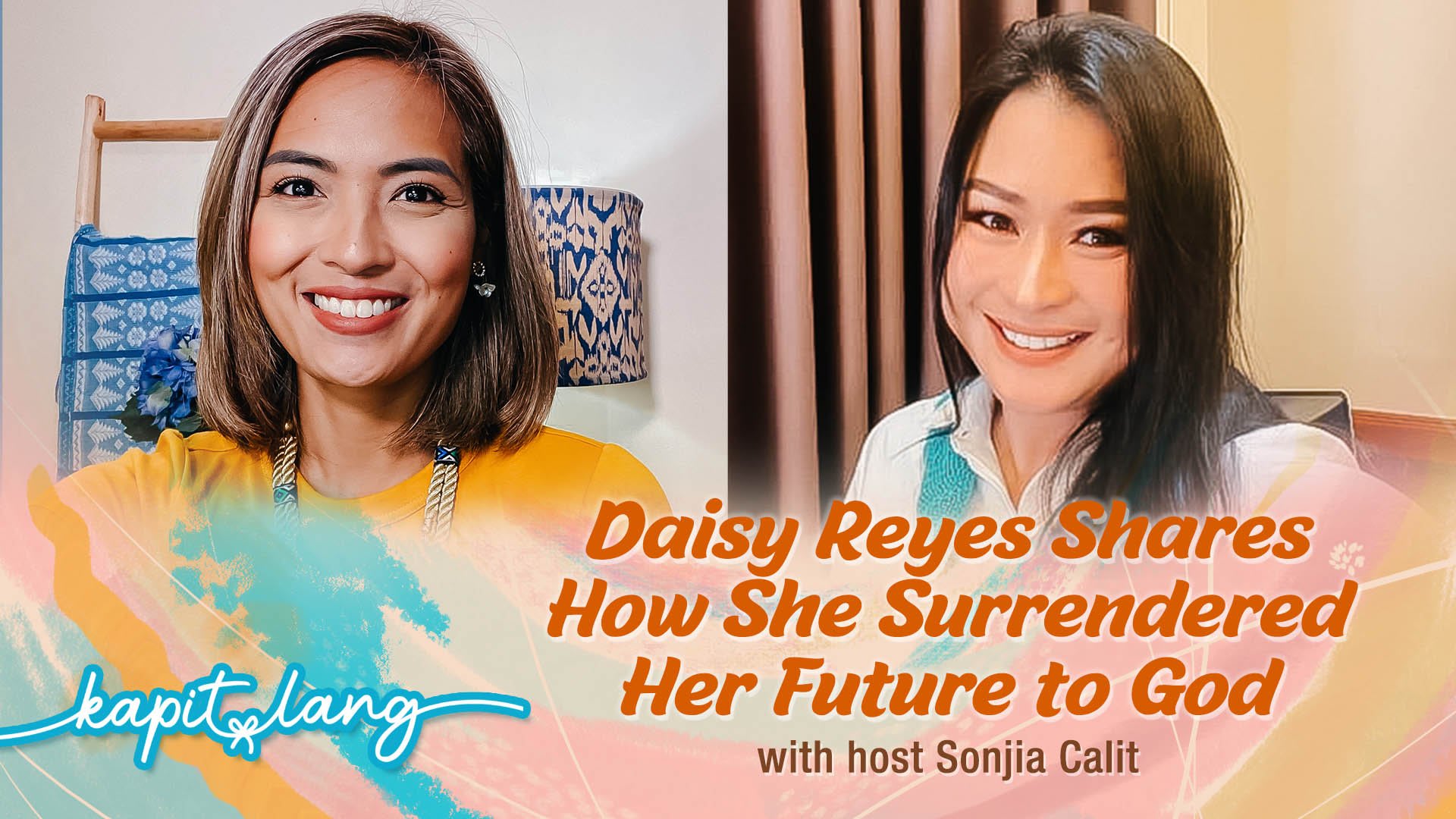 CBN Asia LIVE | Daisy Reyes Shares How She Surrendered Her Future to God | Kapit Lang - CBN Asia ...