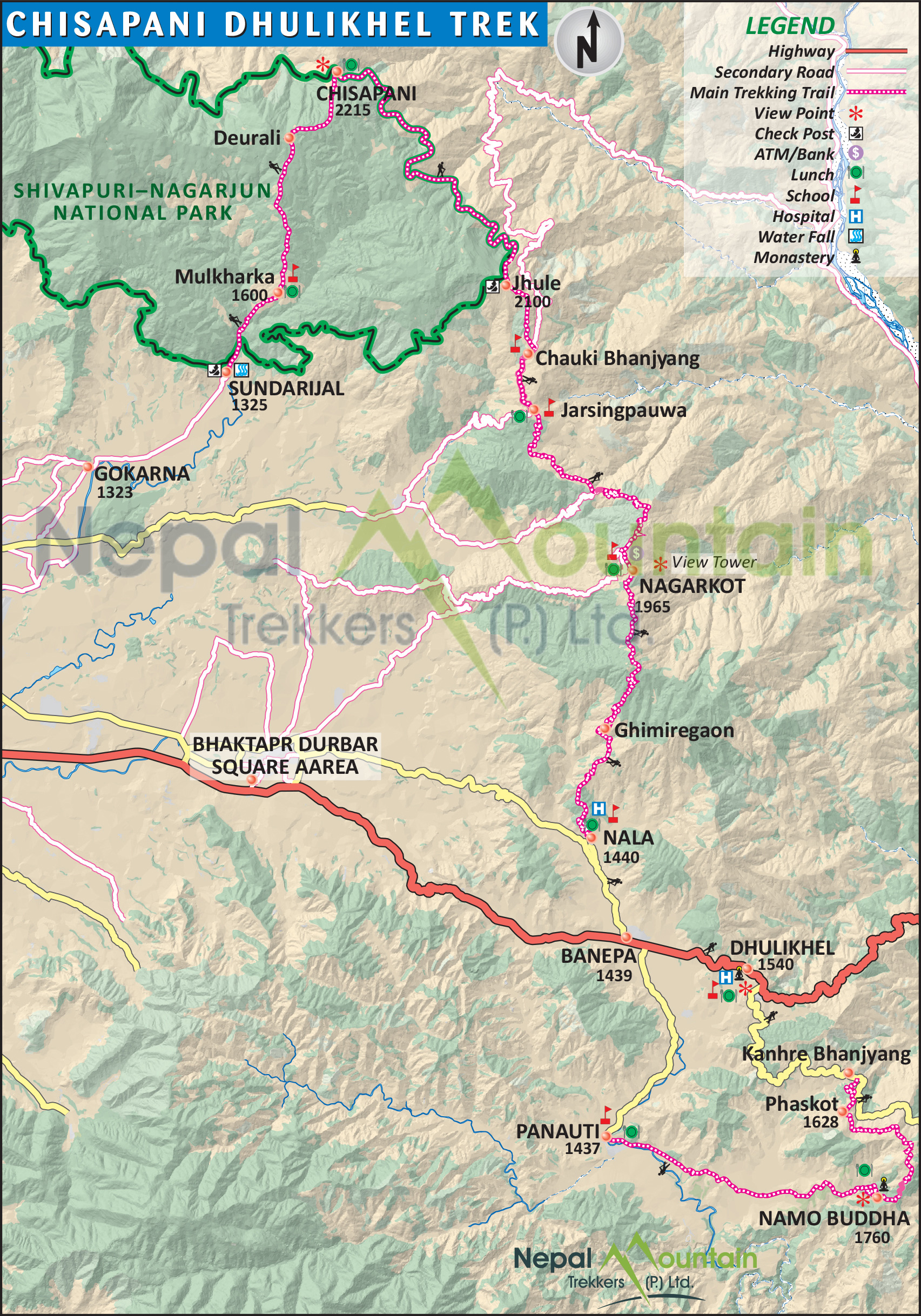 Chisapani Dhulikhel Trekking - Short Langtang Trek | NM Trekkers