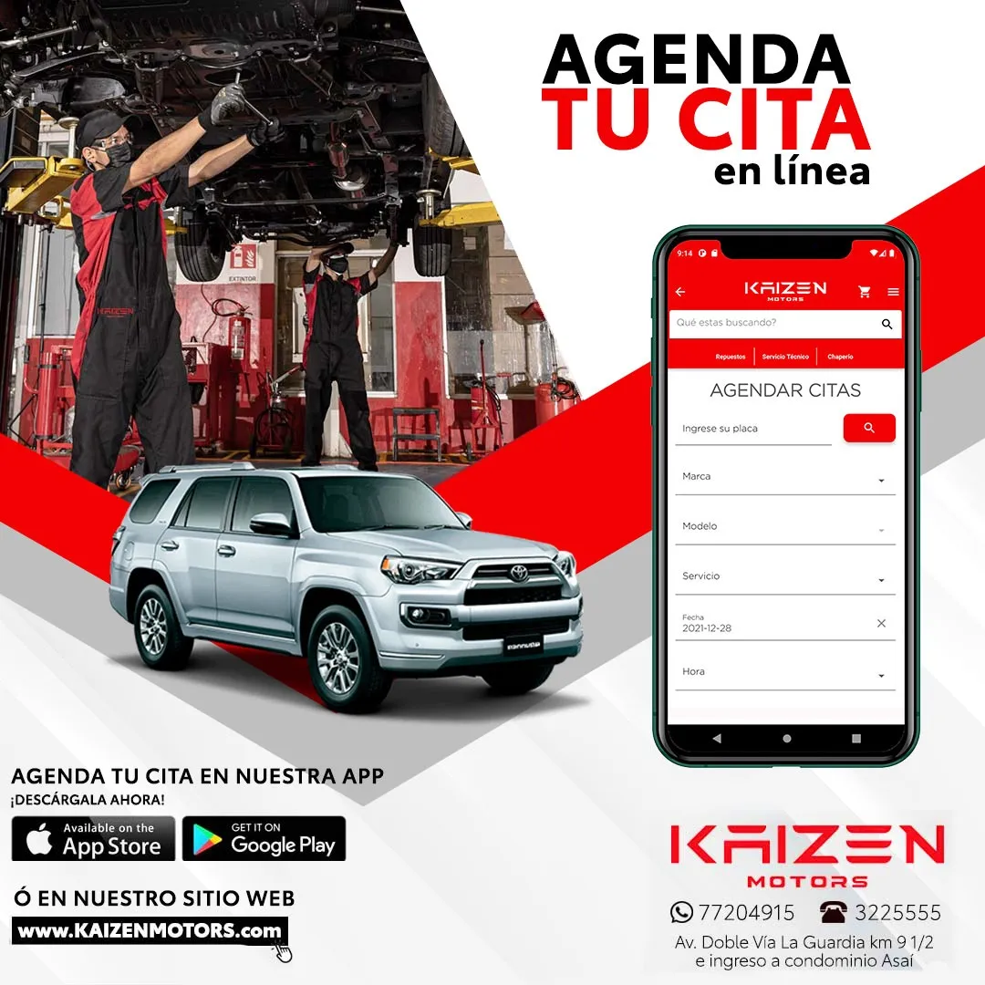 Website Kaizen Motors