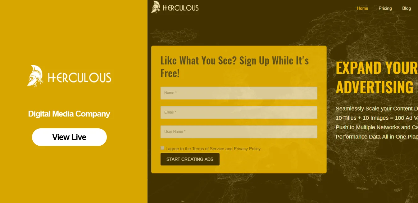 HerCulous - Complete Solutions for e-Commerce Website and Google Ads or WIX