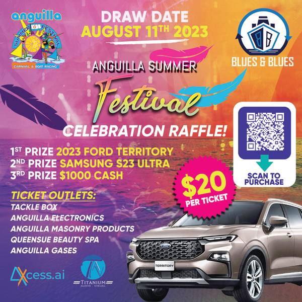 Anguilla Summer Festival Grand Raffle | Online Events and Ticketing ...