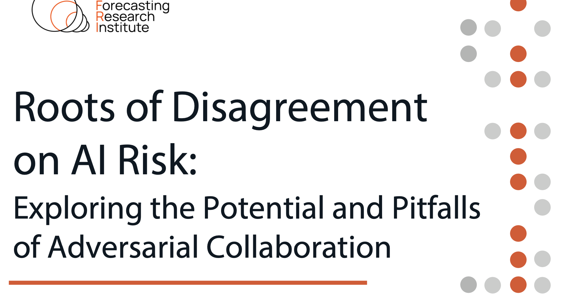 Results from an Adversarial Collaboration on AI Risk (FRI) — EA Forum