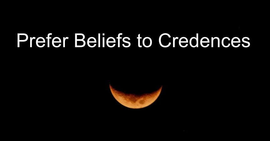 Prefer beliefs to credence probabilities — EA Forum