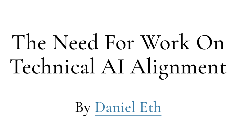 The Importance of AI Alignment, explained in 5 points — EA Forum