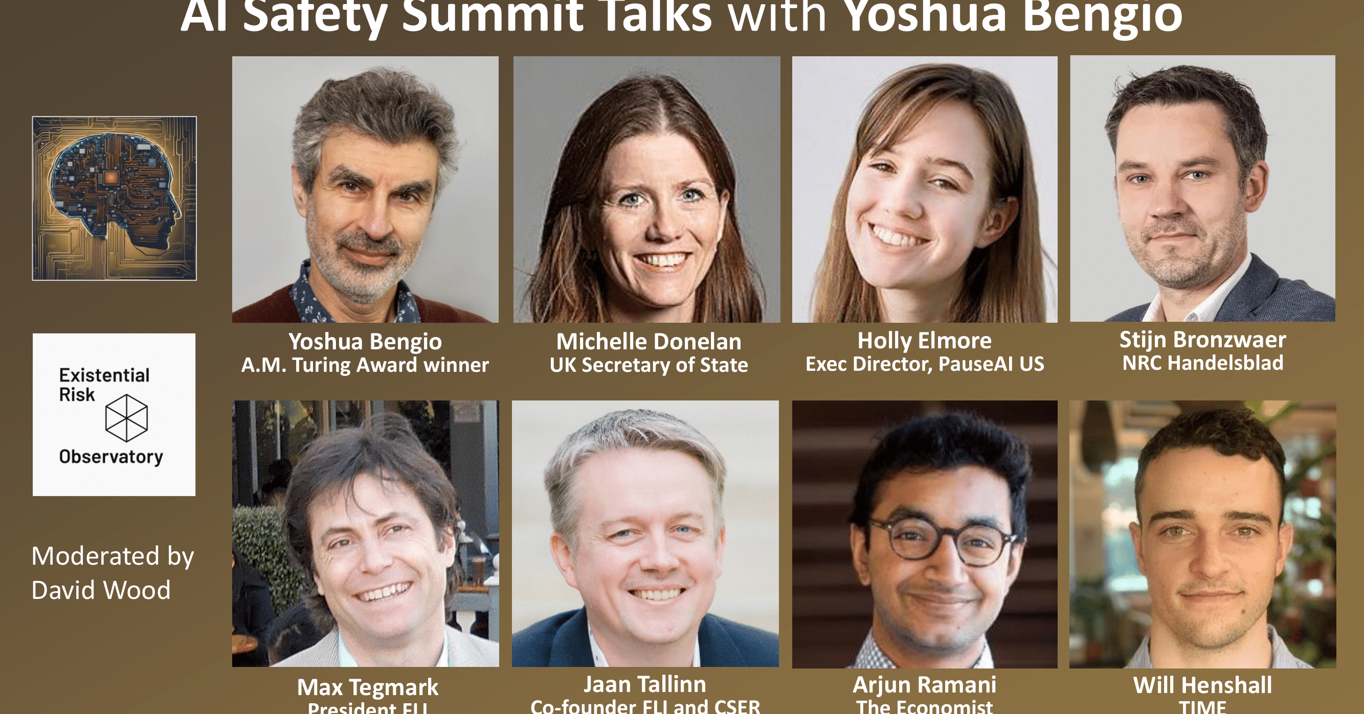 Announcing the AI Safety Summit Talks with Yoshua Bengio — EA Forum