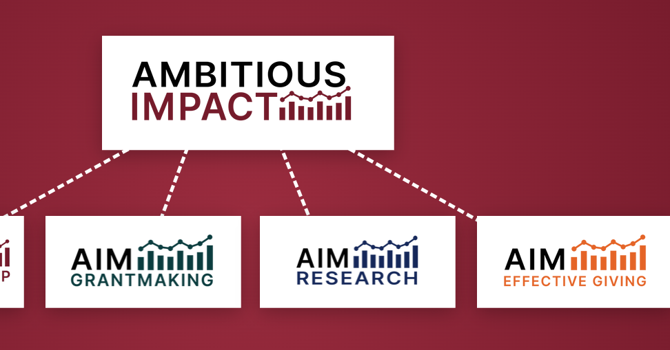 Ambitious Impact (AIM) - a new brand for Charity Entrepreneurship and our extended ecosystem ...