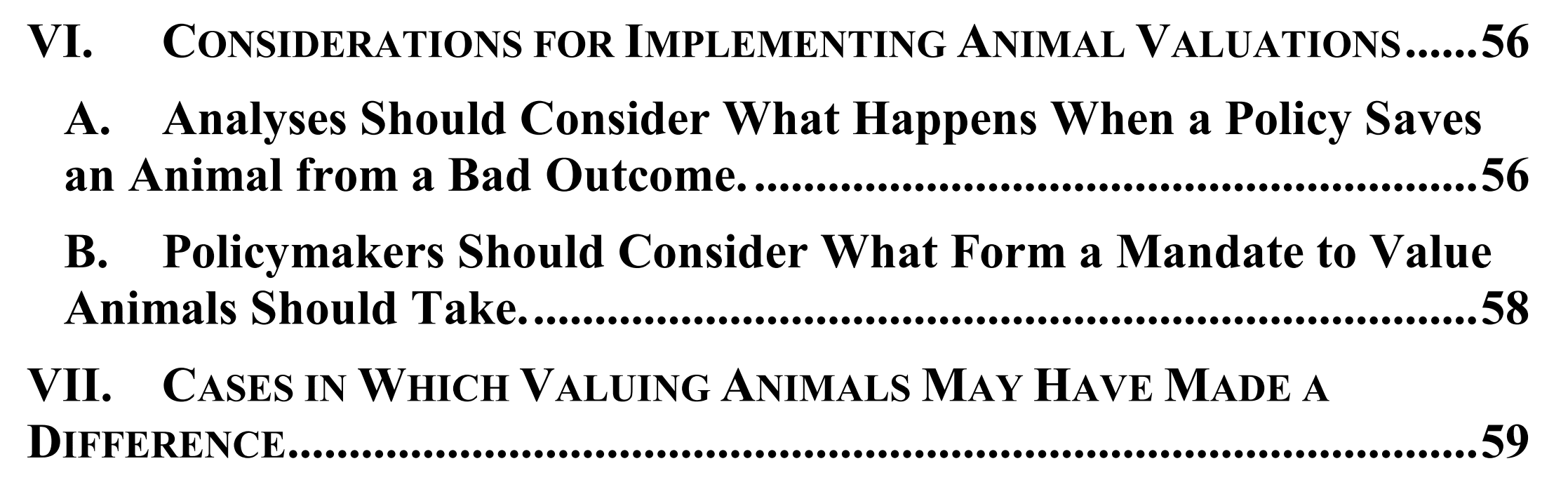 Animals In Cost Benefit Analysis EA Forum