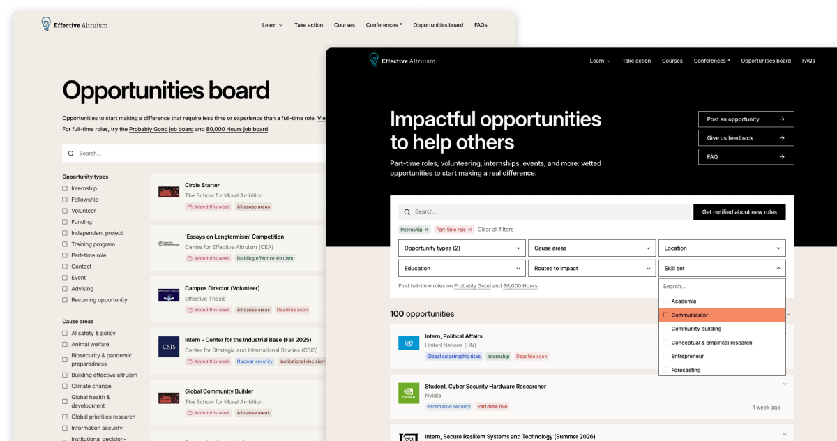 opportunities board