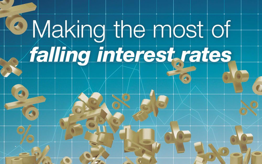 Making the most of falling interest rates | Centaur Financial Services