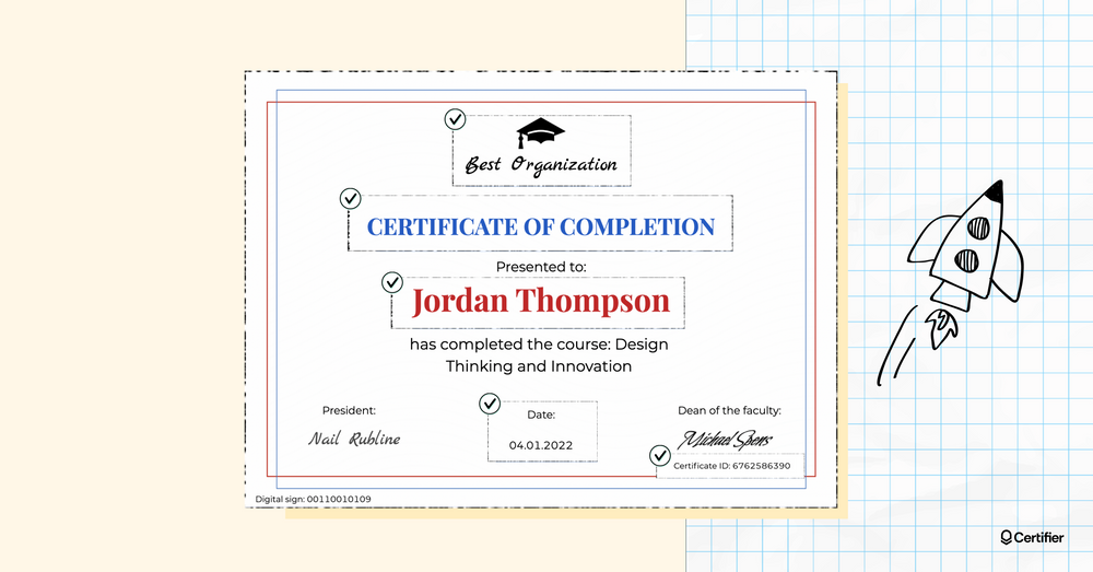8 Steps To Effective Certificate Design