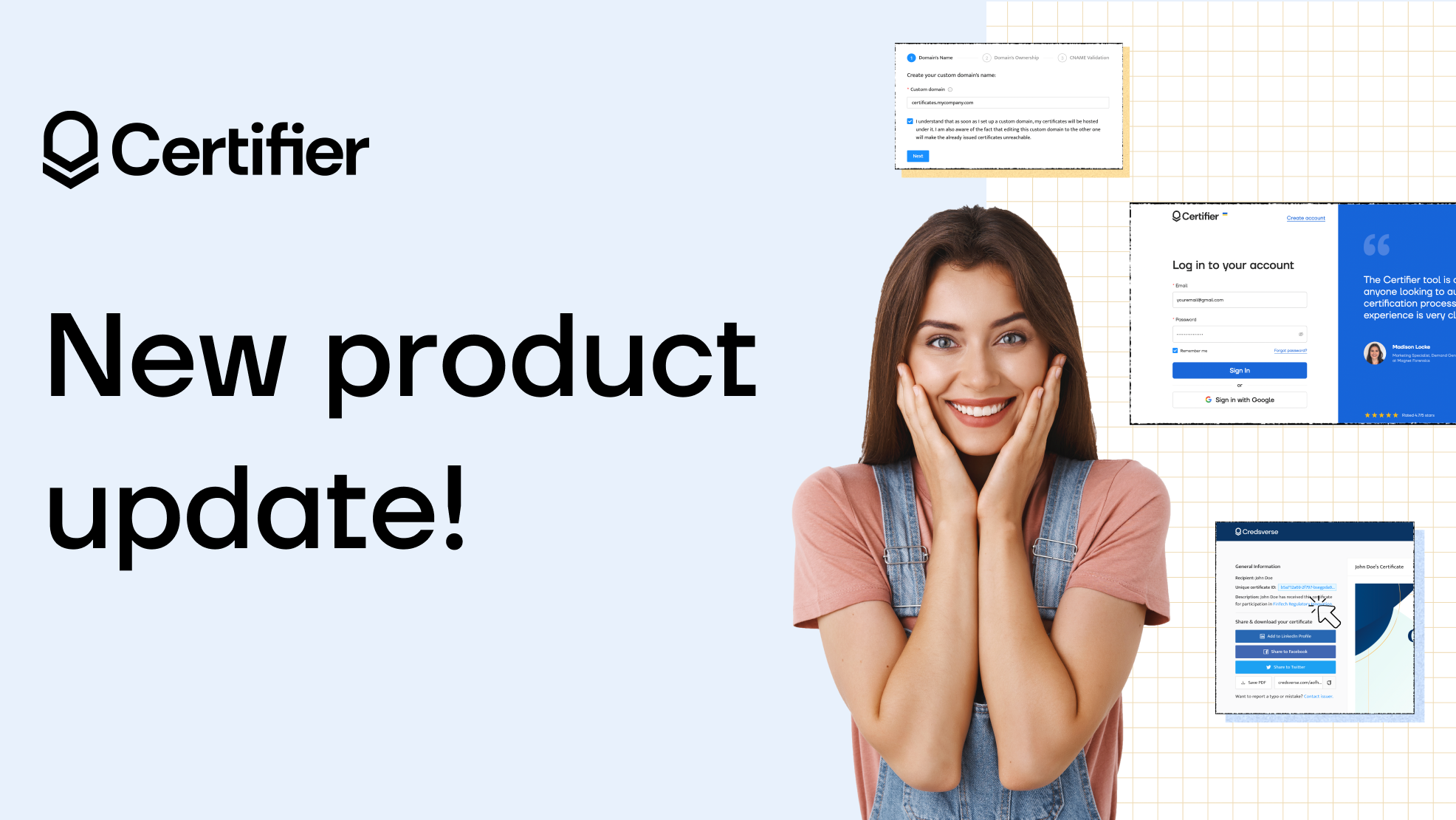What's New at Certifier? Full White Label And More