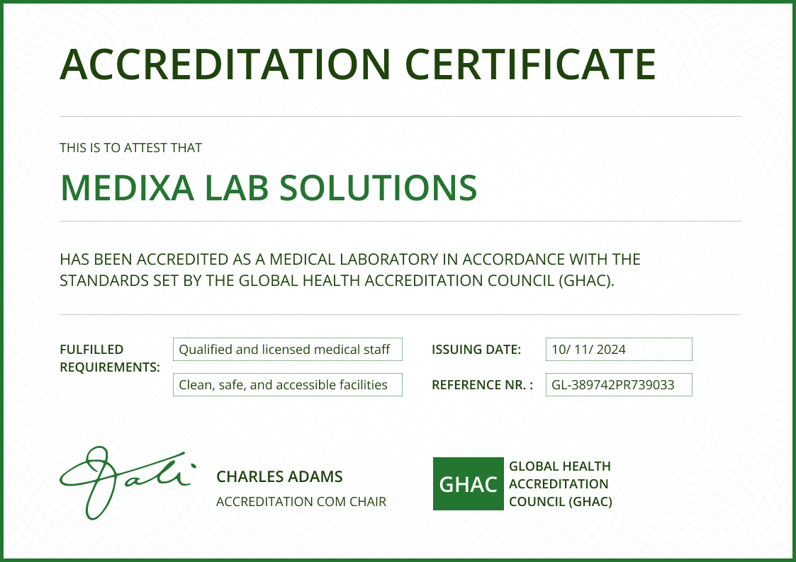 Simple formal accreditation certificate template
