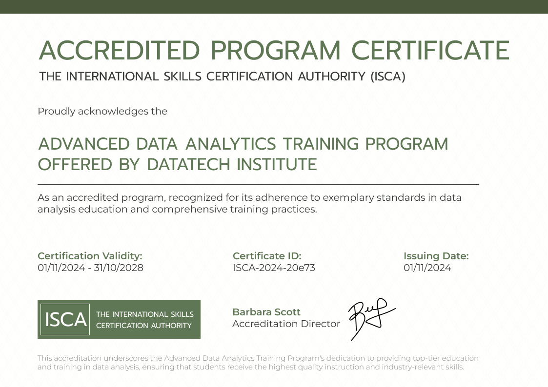 Polished Formal Accreditation Certificate Template