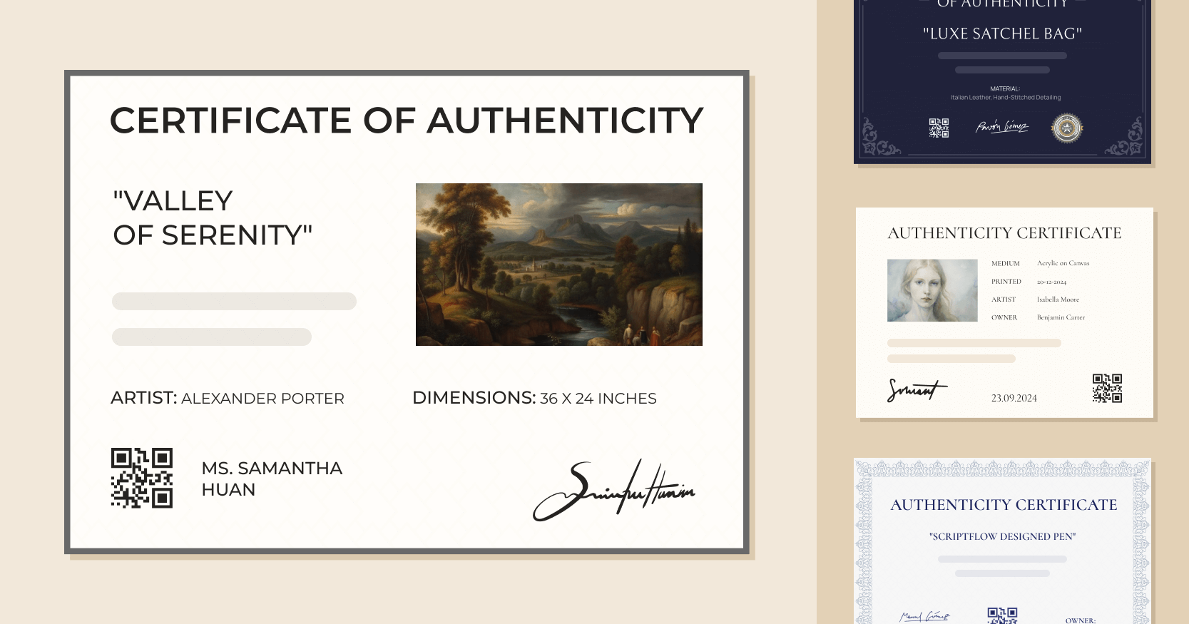 15 Authenticity Certificate Templates to Customize