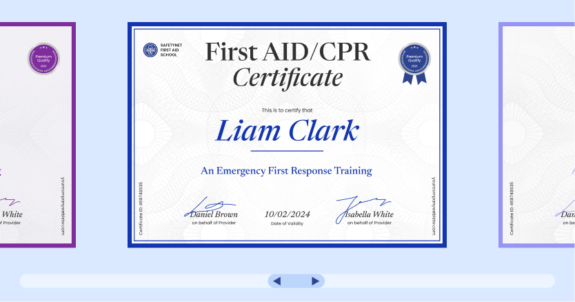 15 Free First-Aid Certificate Templates