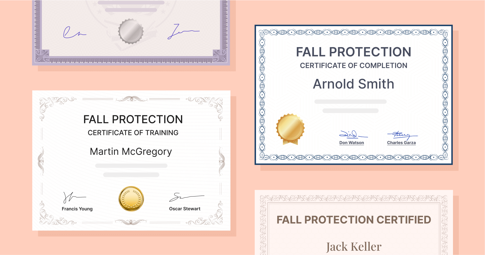 15 Fall Protection Certificate Templates to Edit and Download