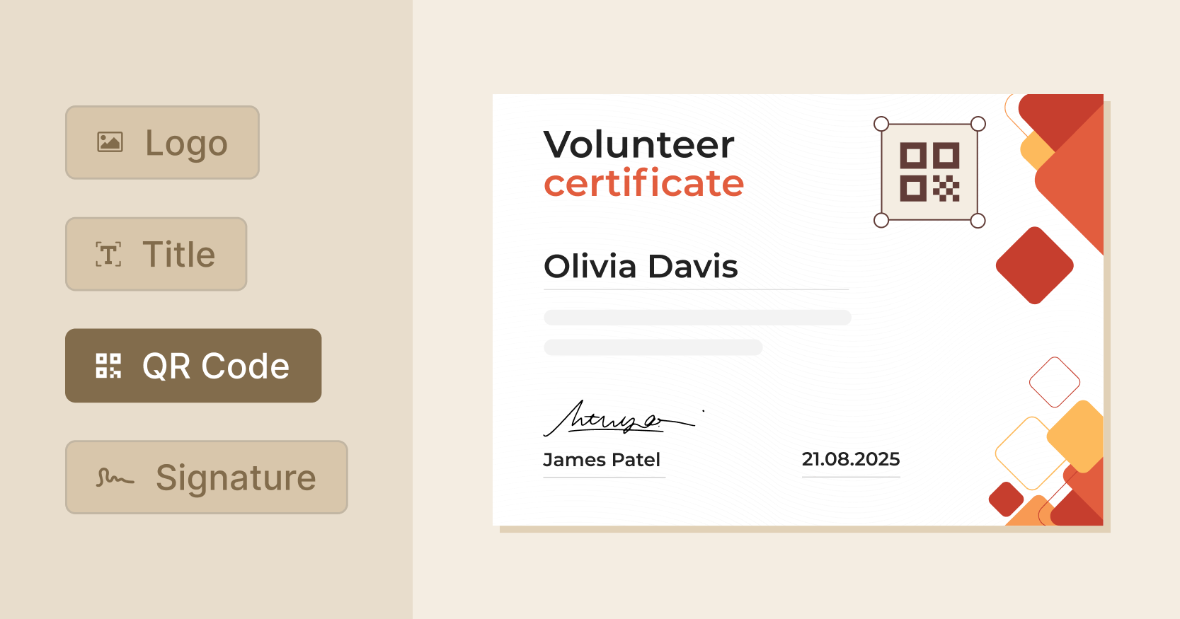 Volunteer Thank You Certificate Template Word - Infoupdate.org