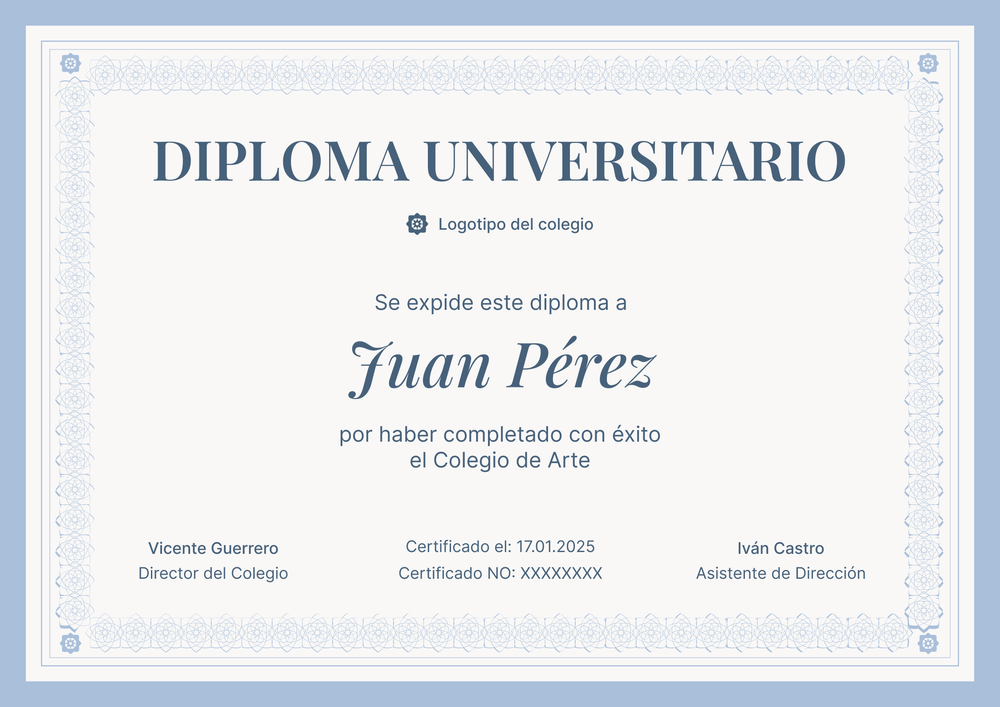 Plantillas De Diploma De Escuela Secundaria Para Imprimir Diplomas: