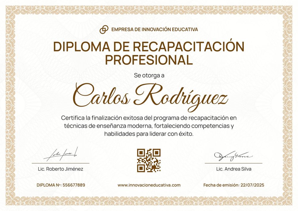 Elegante Plantilla De Diploma De Escuela Secundaria Plantilla Del