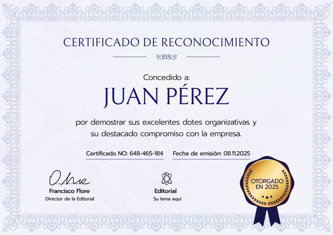 Modelos De Certificado De Agradecimiento