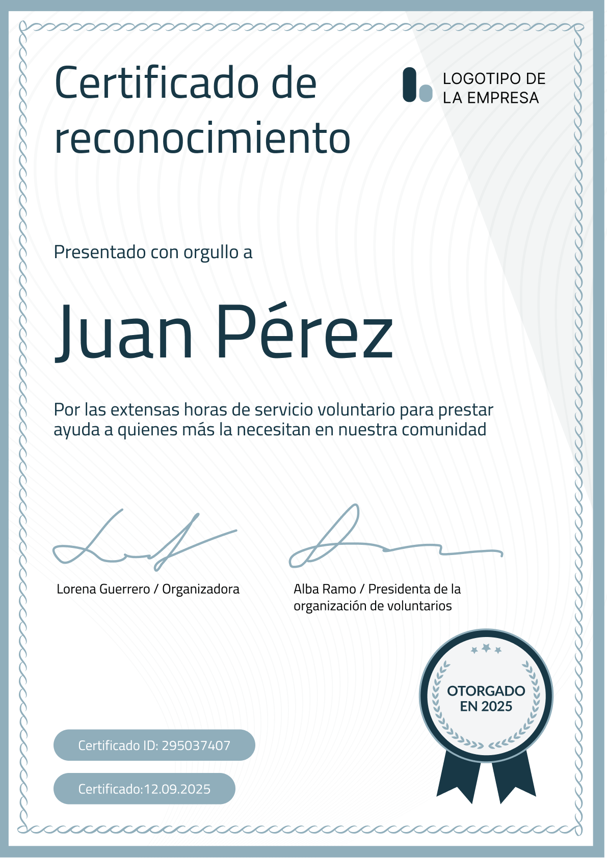 Modelos De Certificado De Agradecimiento