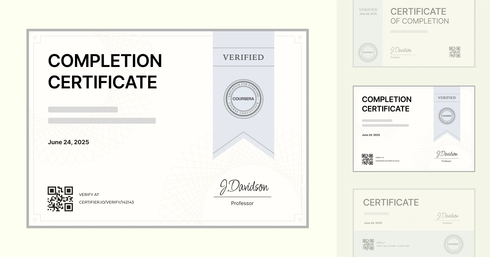 Coursera Certificate Of Completion Course Certificate For Undoing