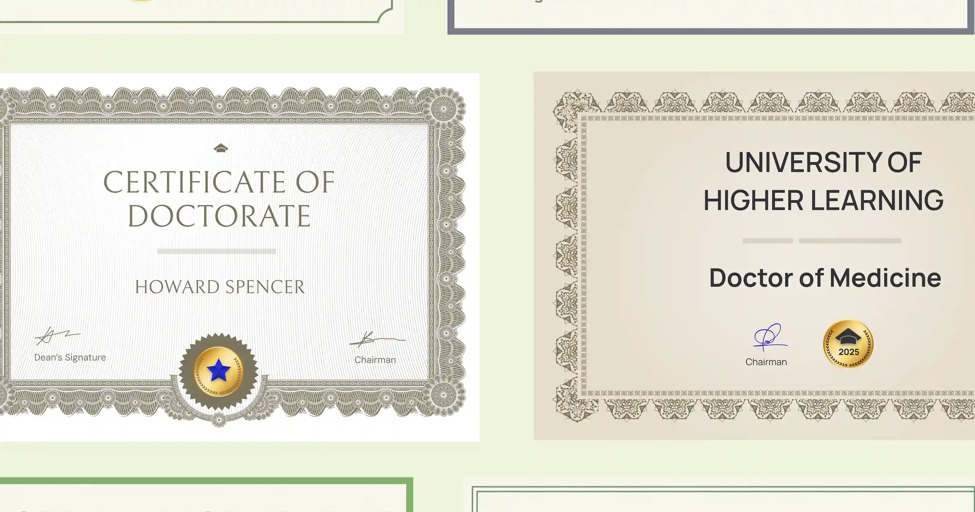 15 PhD Certificate Templates: Ready-Made Designs