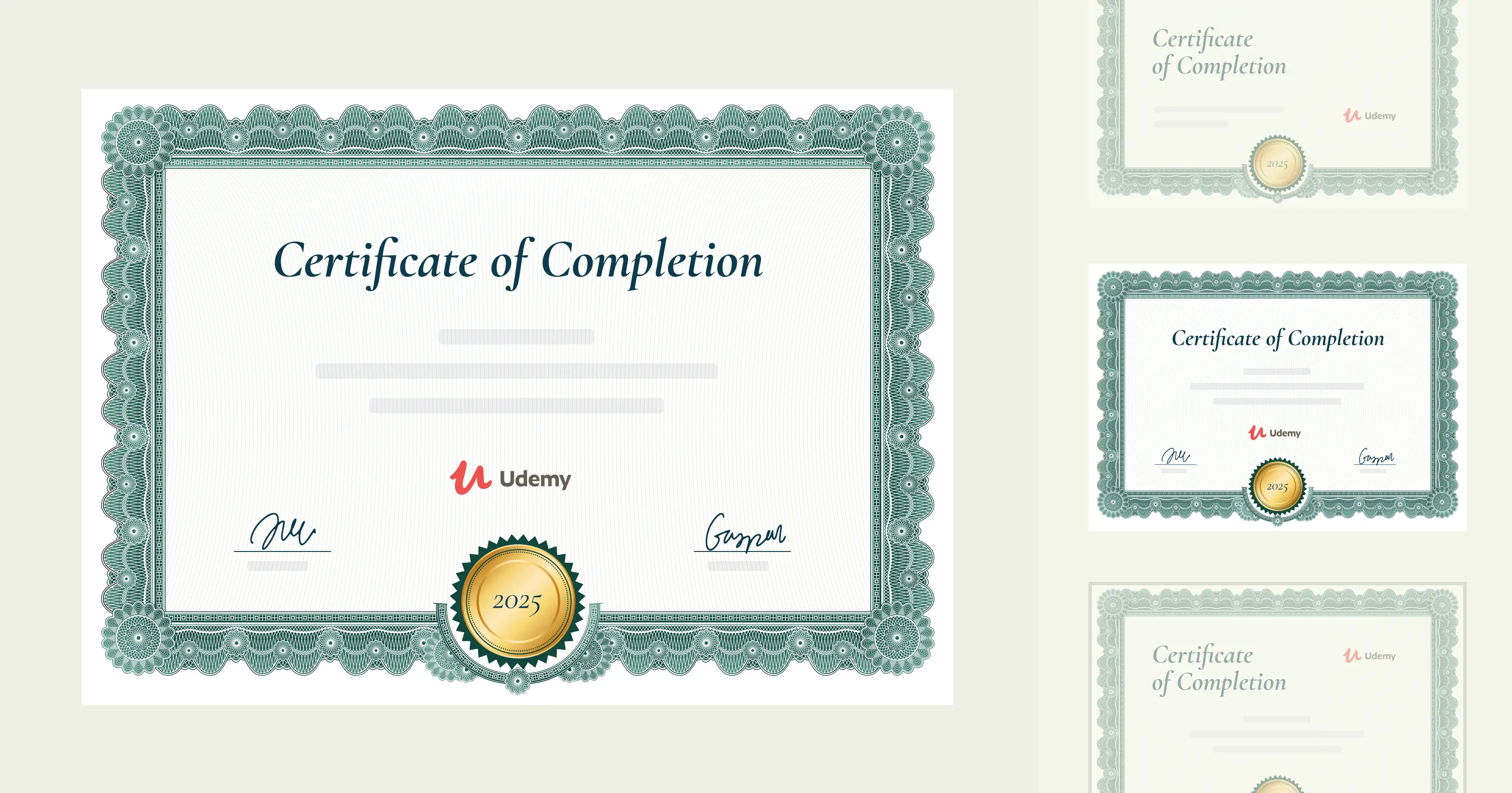Udemy Certificate: Samples, Tips and Templates to Edit