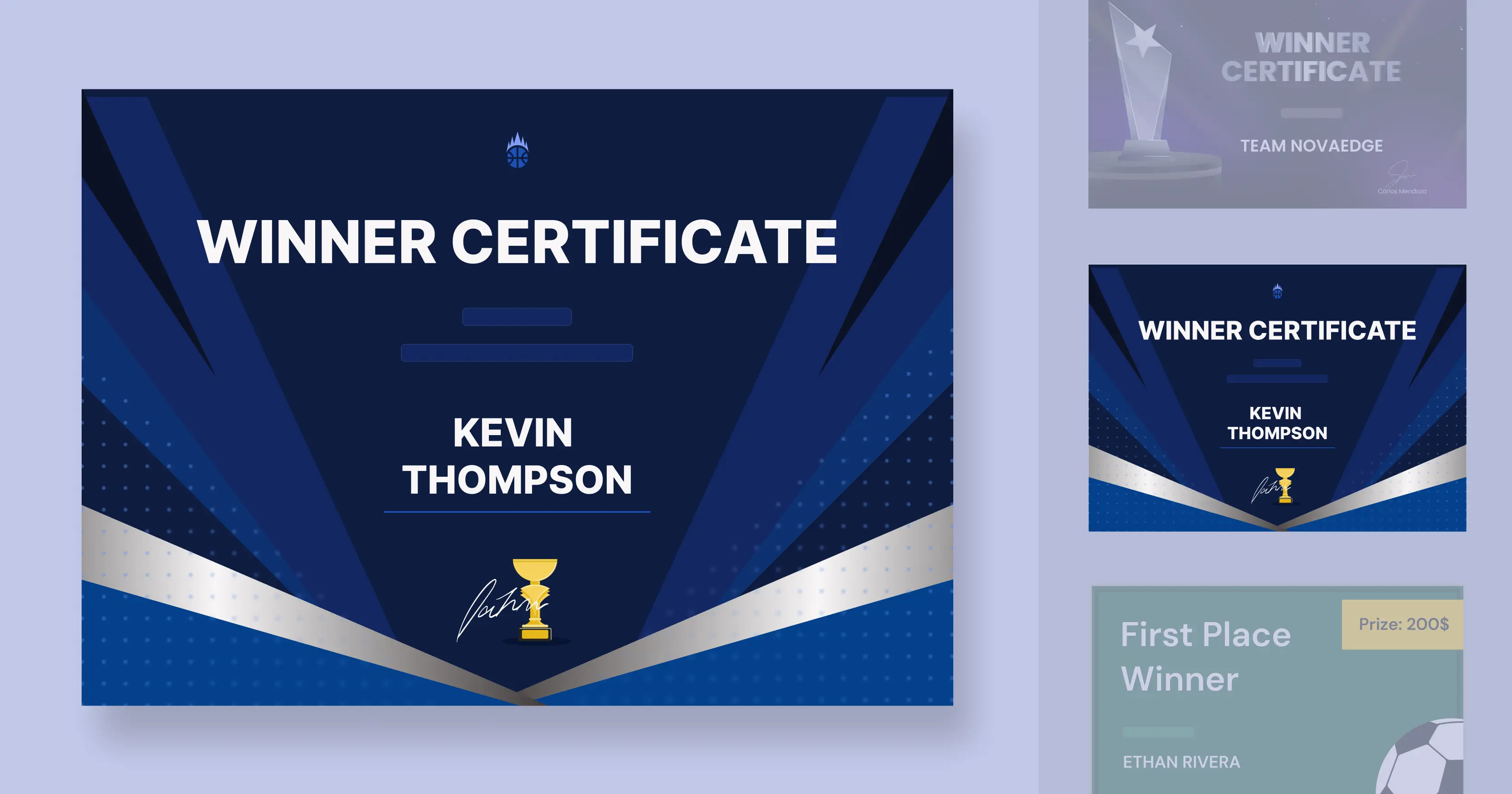 15+ Winner Certificate Templates to Customize