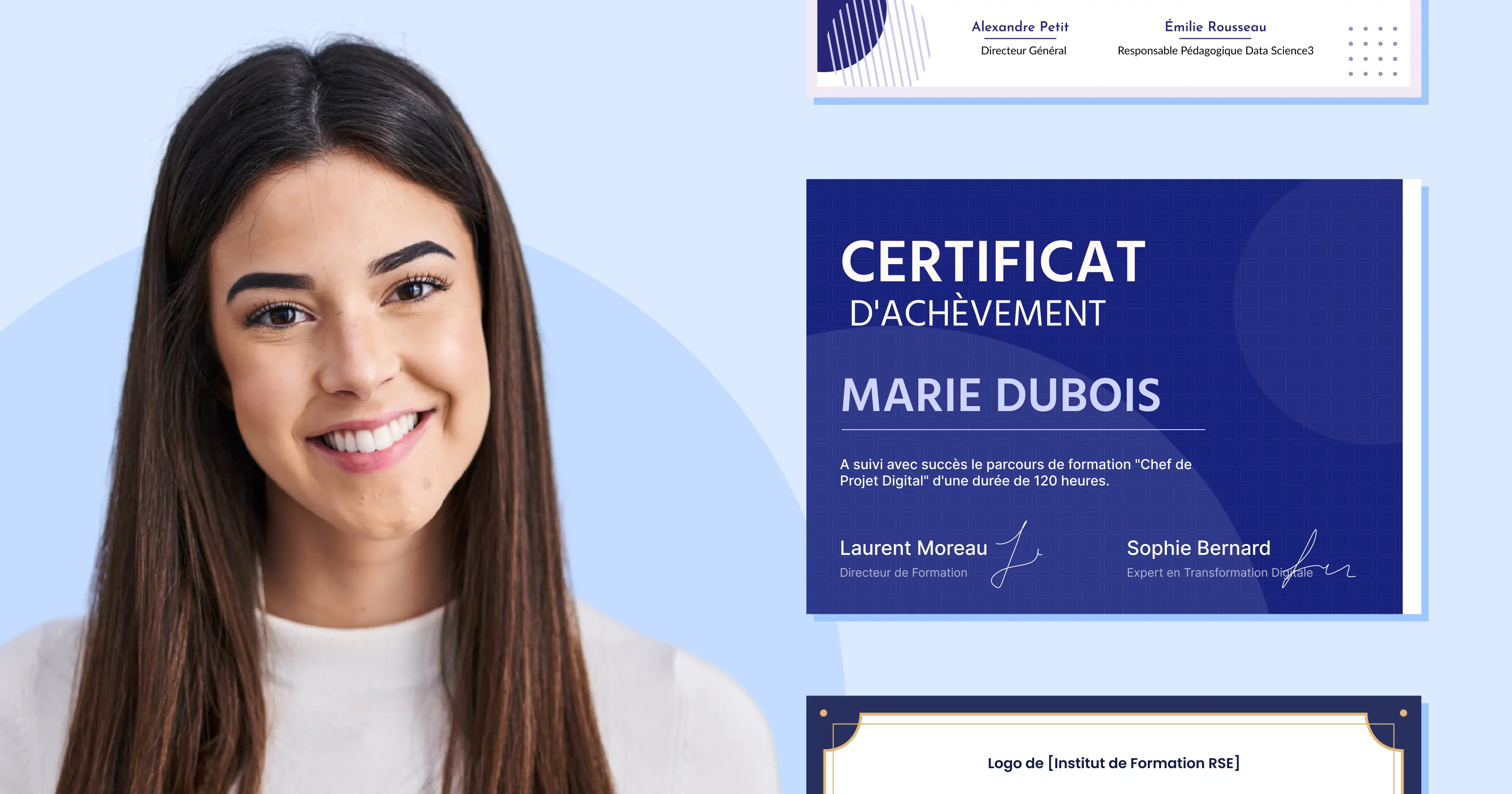 15 modèles certificat d’achèvement gratuits à imprimer