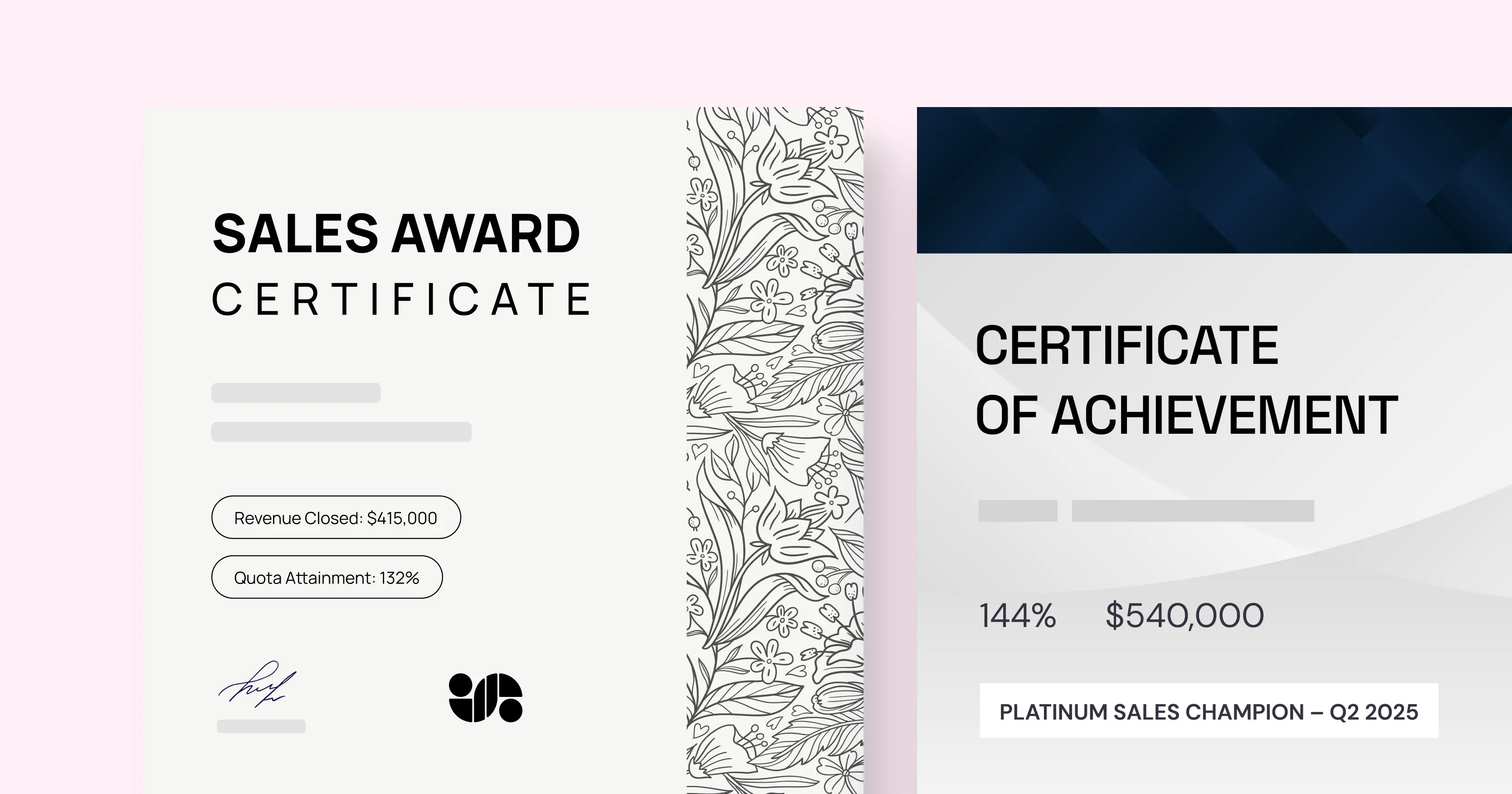 15 Sales Award Certificate Templates
