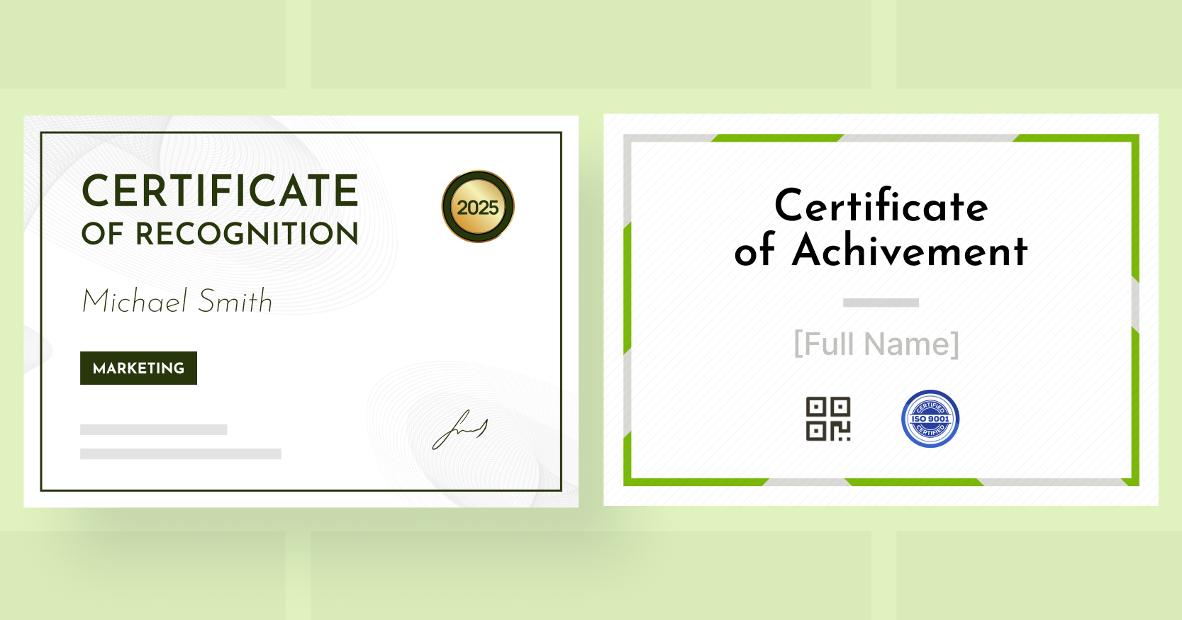 25 Formal Certificate Templates to Use in a Professional Setting