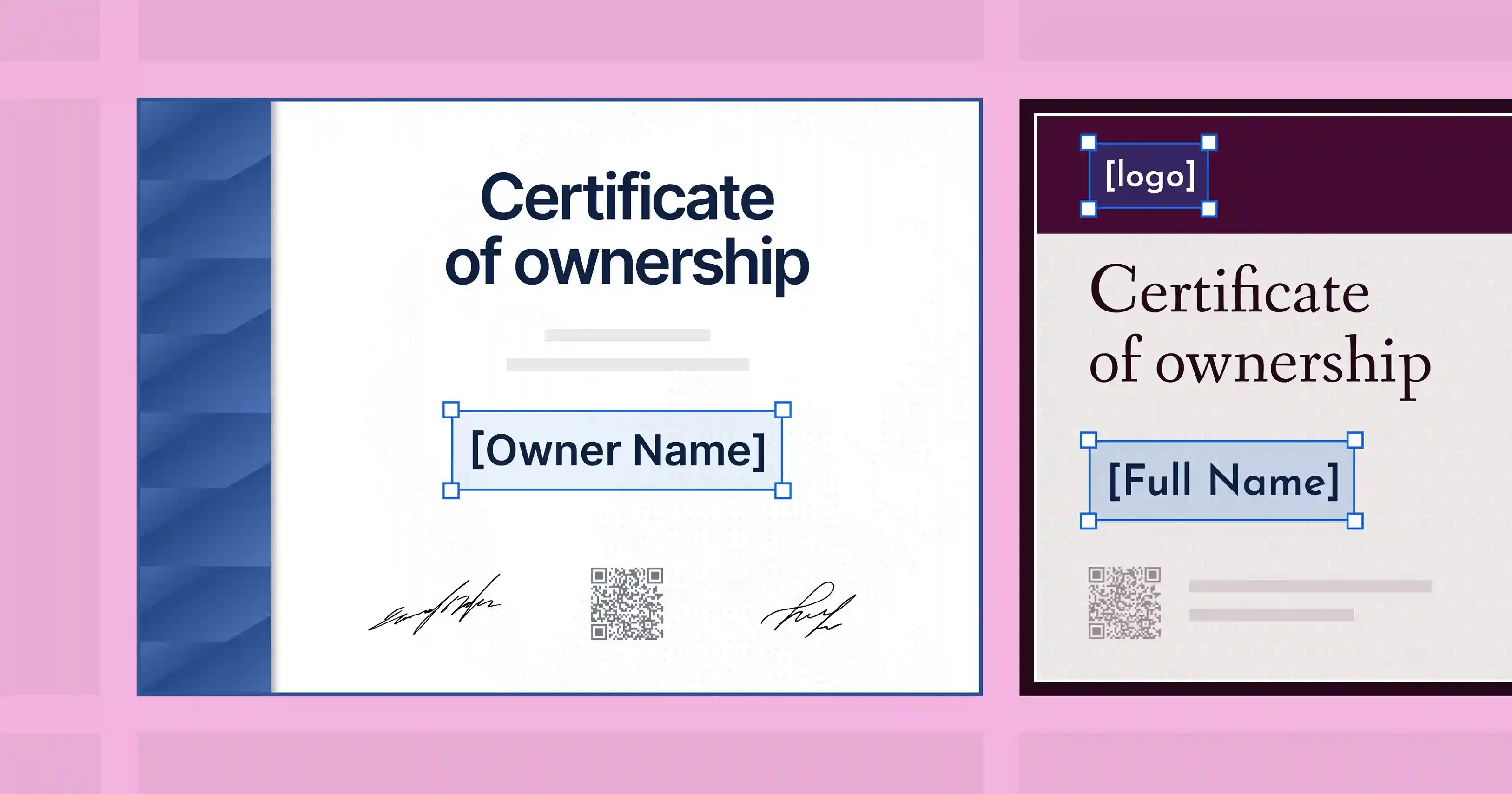 15 Editable Certificate of Ownership Templates