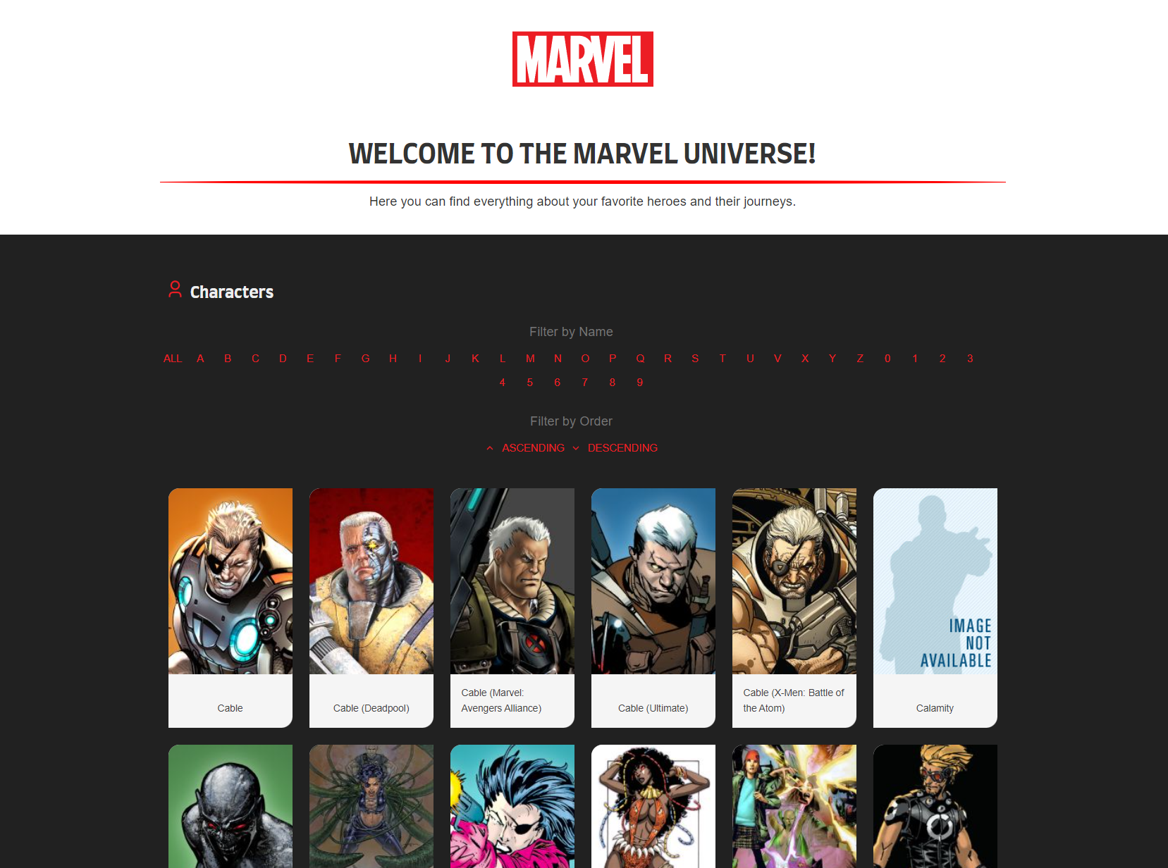 GitHub - cgbinho/marvel_universe_vercel