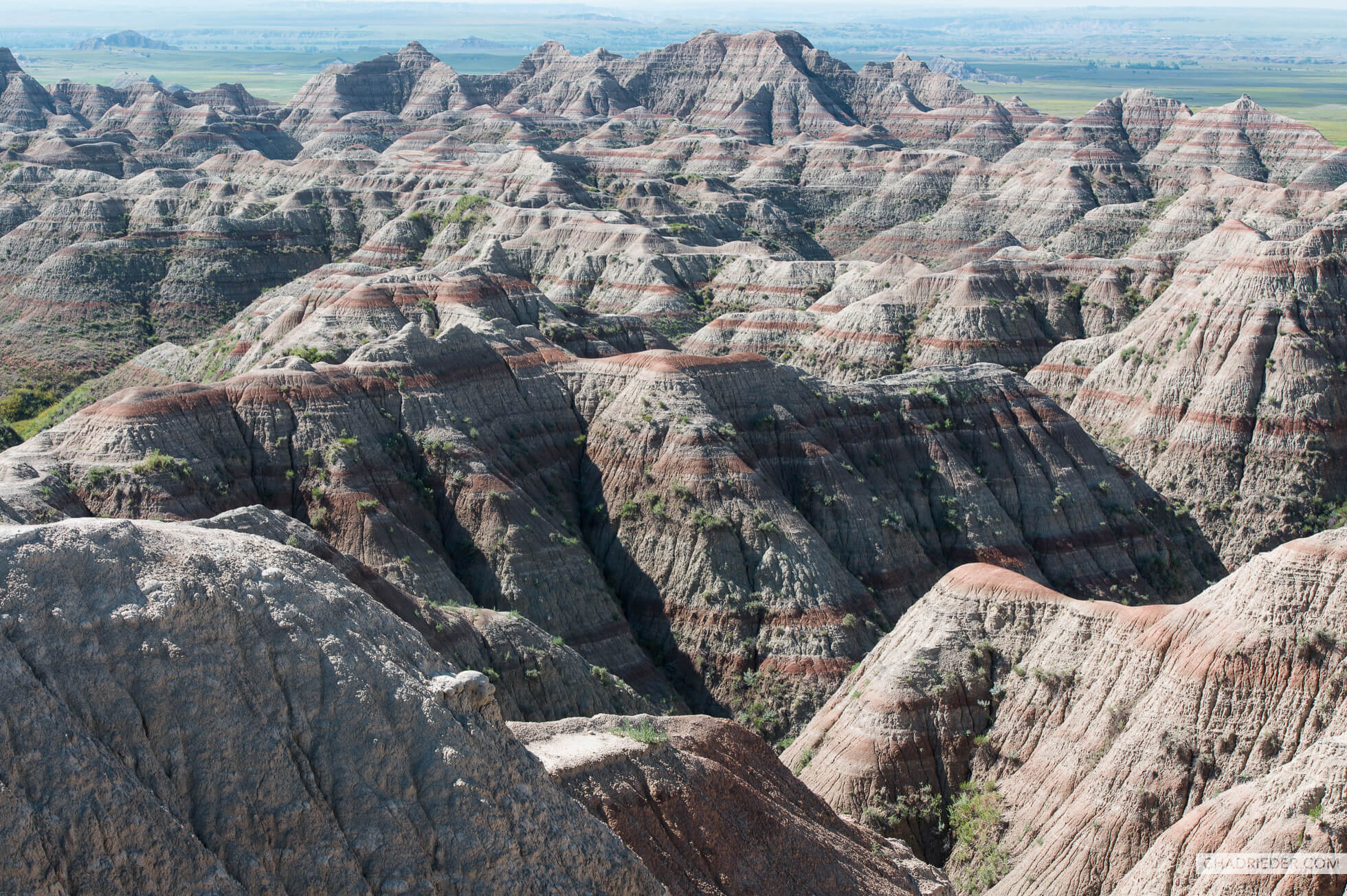 Peaks and valleys of Colorado and the Badlands | Perspective