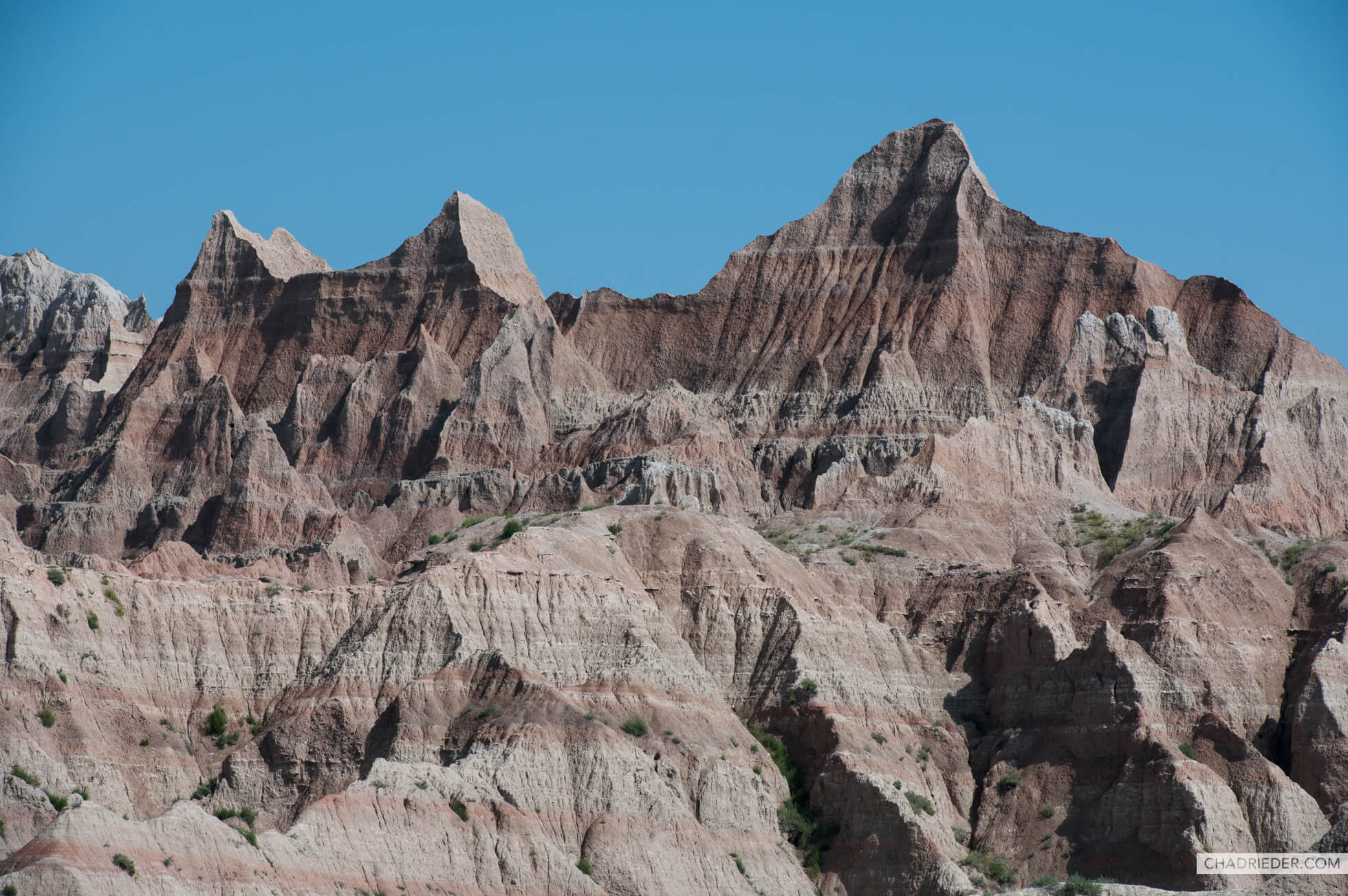 Peaks and valleys of Colorado and the Badlands | Perspective