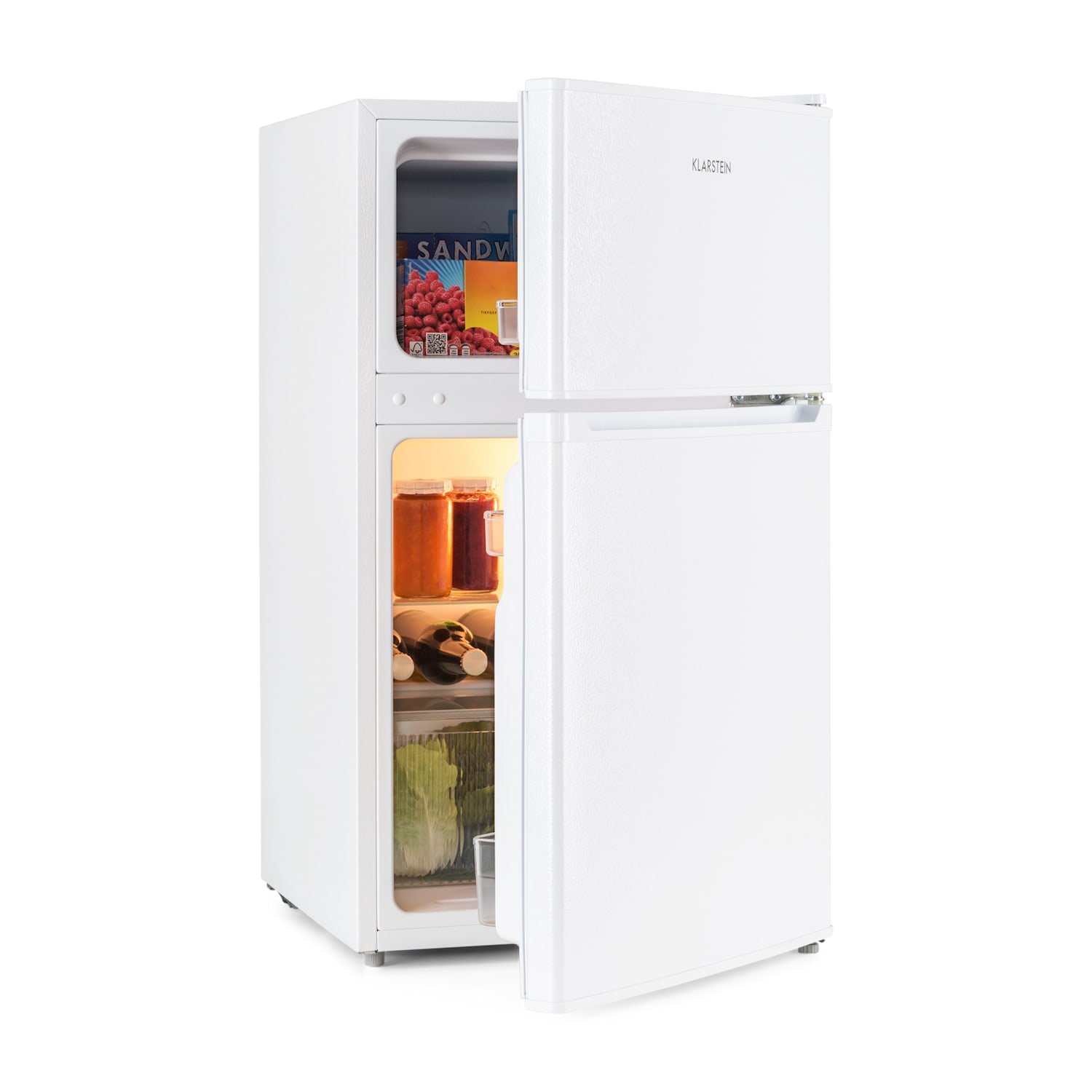 Big Daddy Cool fridge-freezer combination | Capacity: 87 l | Fridge: 61 ...