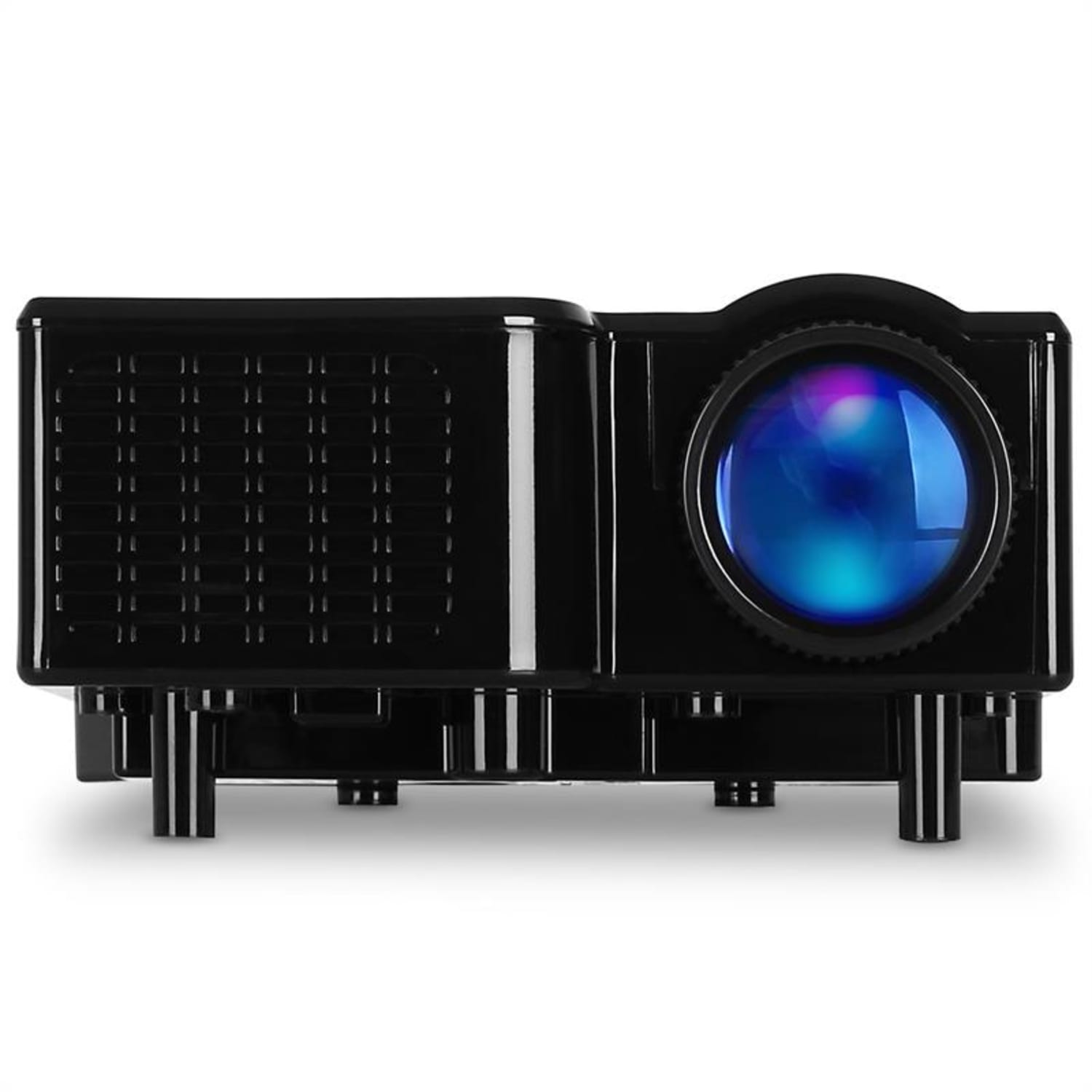 LED Mini Projector VGA Laptop Beamer AV Black