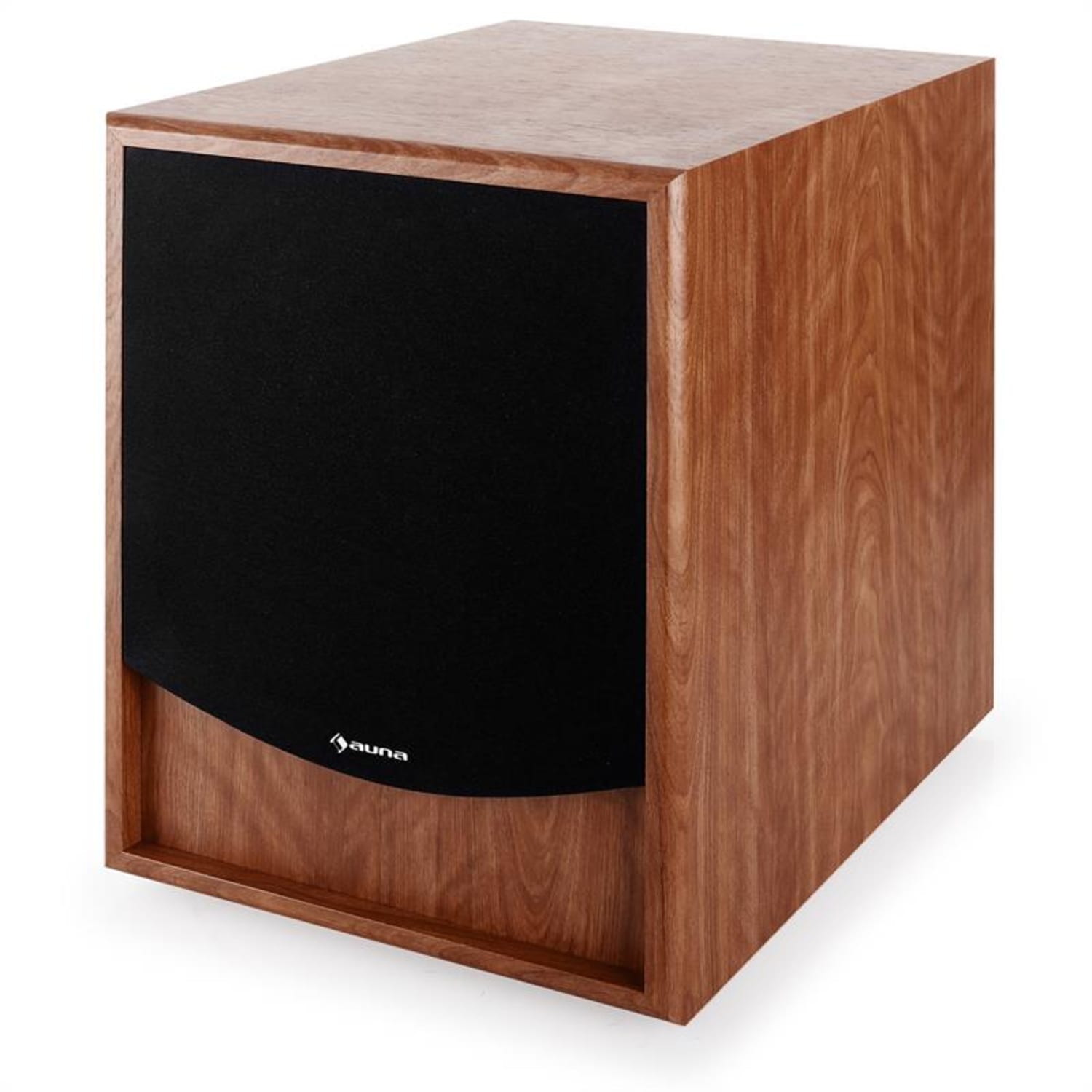 Auna Linie-300-SW-WN Subwoofer actif AUX - noyer