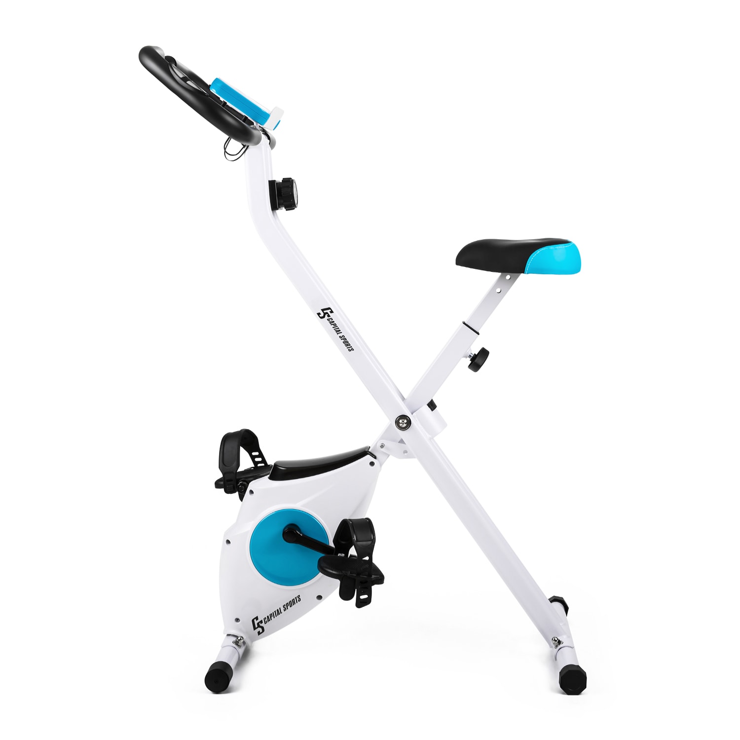 Azura M1 Cyclette Cardiofrequenzimetro 100kg Pieghevole Basic