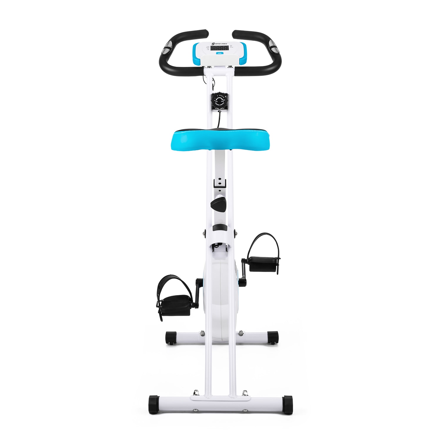 Azura M1 Cyclette Cardiofrequenzimetro 100kg Pieghevole Basic