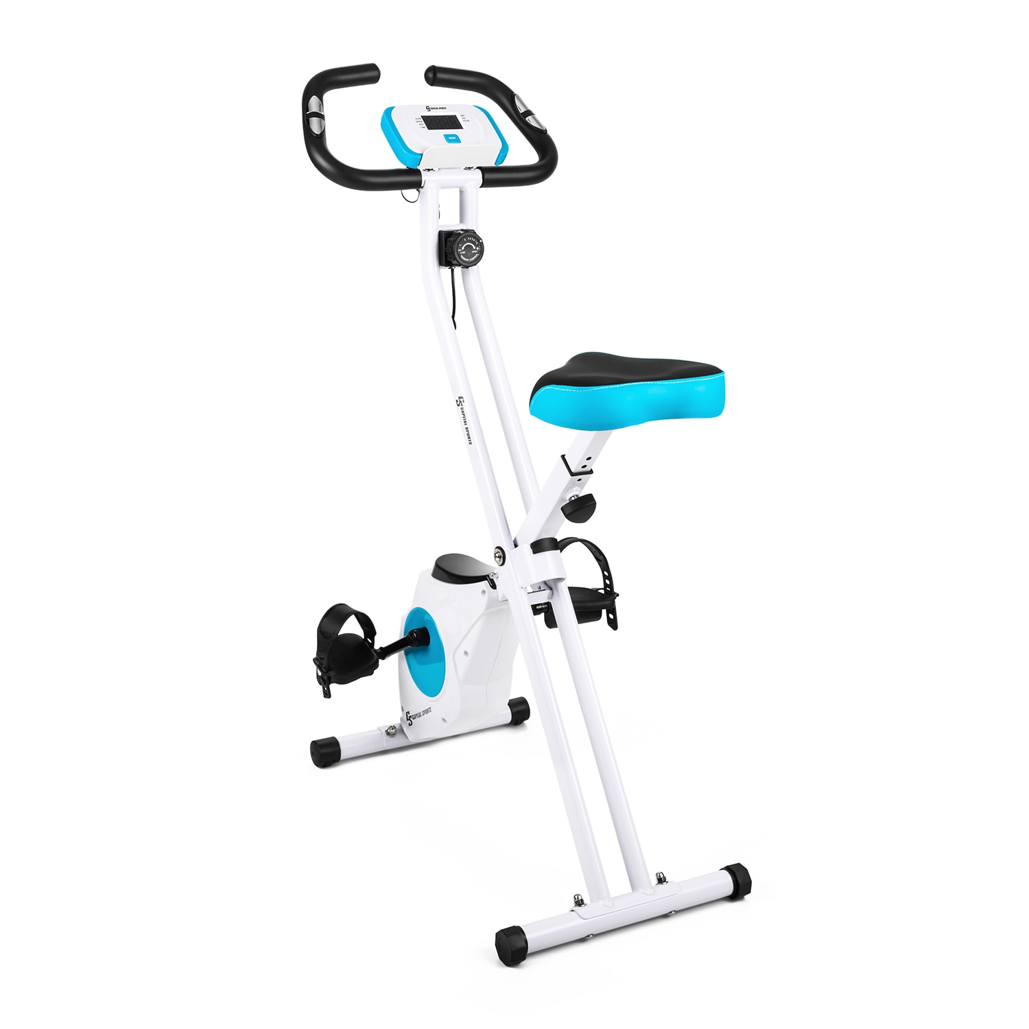 Azura M1 Cyclette Cardiofrequenzimetro 100kg Pieghevole Basic