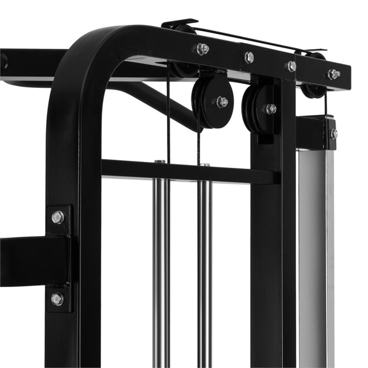 CAPITAL SPORTS Xtrakter kabelbrygga kabelmaskin svart stål 2x90kg