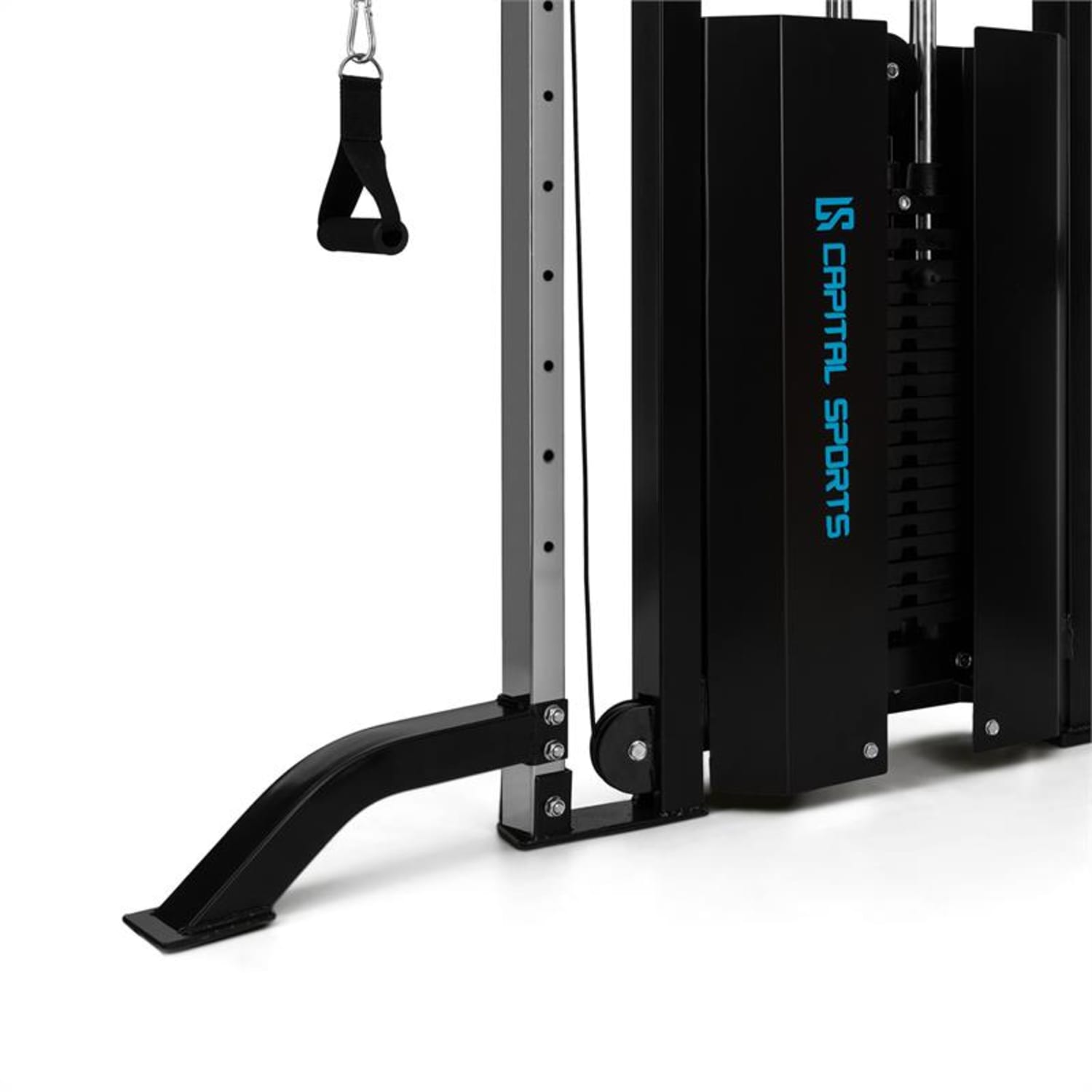 CAPITAL SPORTS Xtrakter kabelbrygga kabelmaskin svart stål 2x90kg