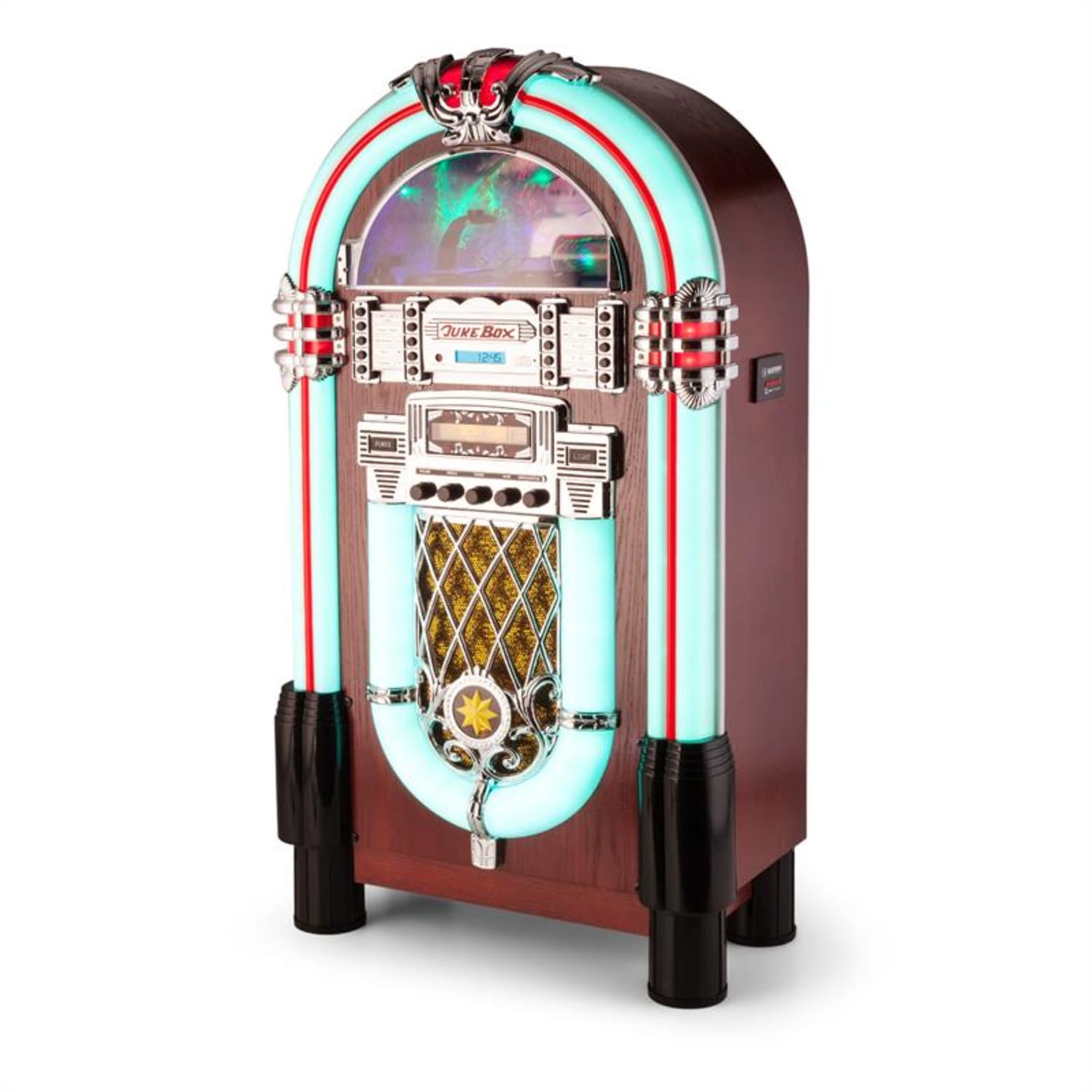 auna Graceland XXL BT Jukebox Bluetooth USB SD AUX CD OUC/Onde Medie