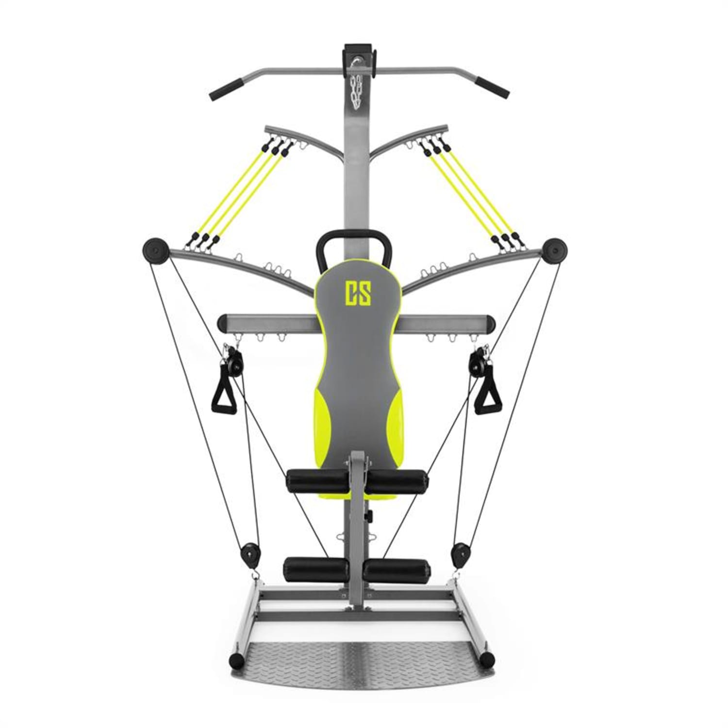 CAPITAL SPORTS Hawser Appareil fitness câble métallique/vert acier Argent