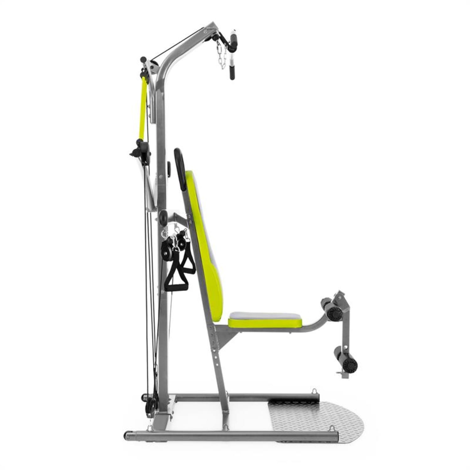 CAPITAL SPORTS Hawser Appareil fitness câble métallique/vert acier Argent