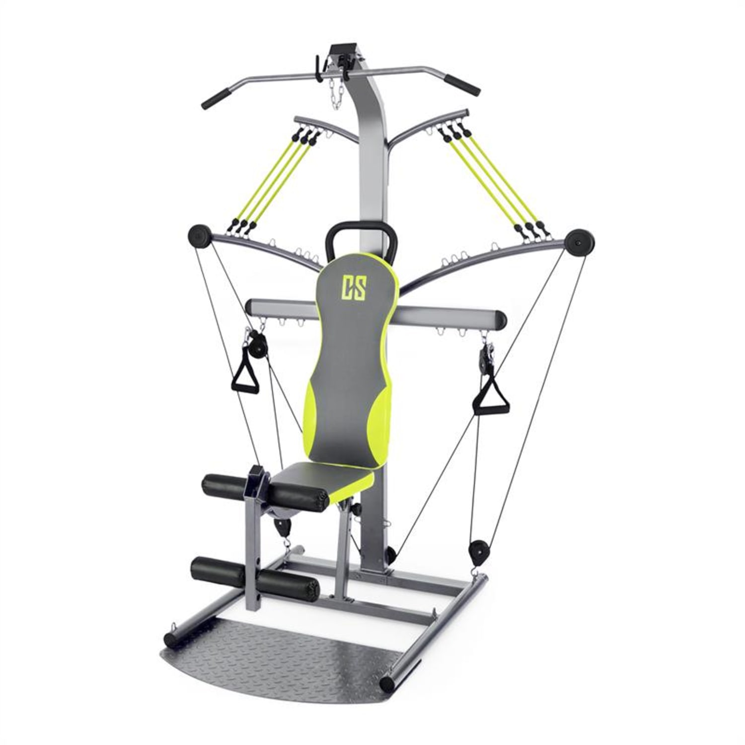 CAPITAL SPORTS Hawser Appareil fitness câble métallique/vert acier Argent